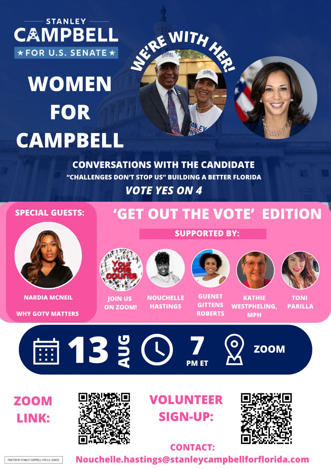 Outreach - Stanley for U.S. Senate